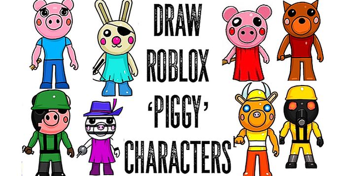 Piggy drawing roblox store