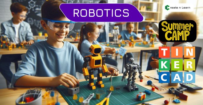 Summer Robotics Camp Fun Projects With Arduino Tinker Cad Coding And 3d