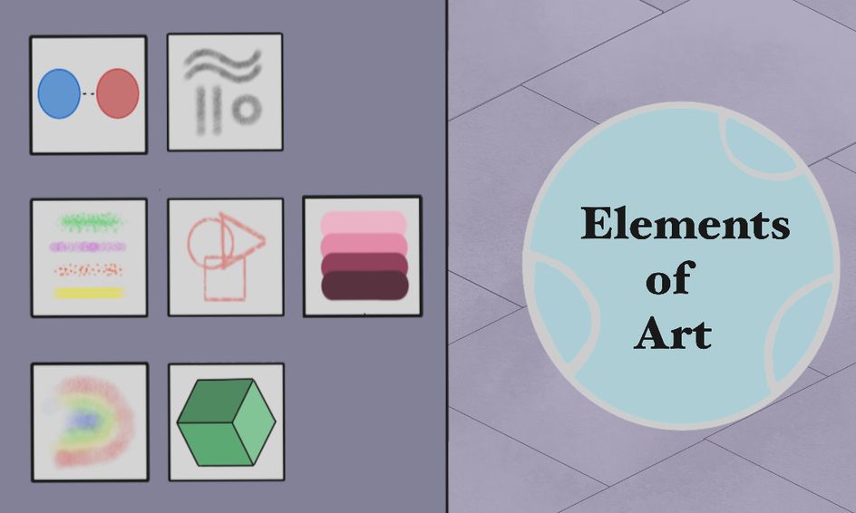 Let's Learn Elements of Art: Lines, Shape, Color, Value, Texture, Form ...